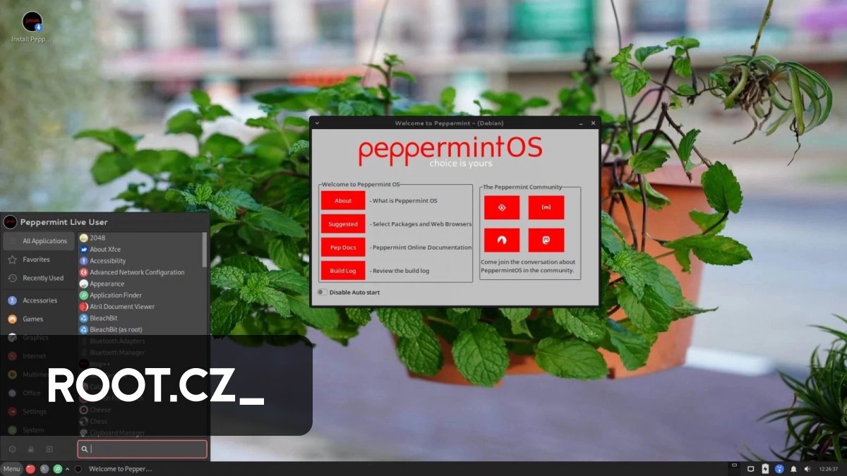Peppermint OS má novou edici, Red Hat se zbavuje Grubu - Root.cz