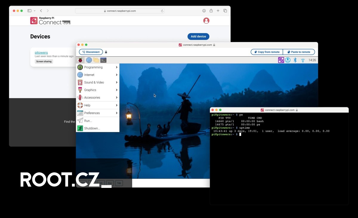 Vylepšený Raspberry Pi Connect - Root.cz