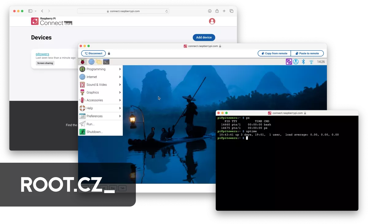 Vylepšený Raspberry Pi Connect - Root.cz