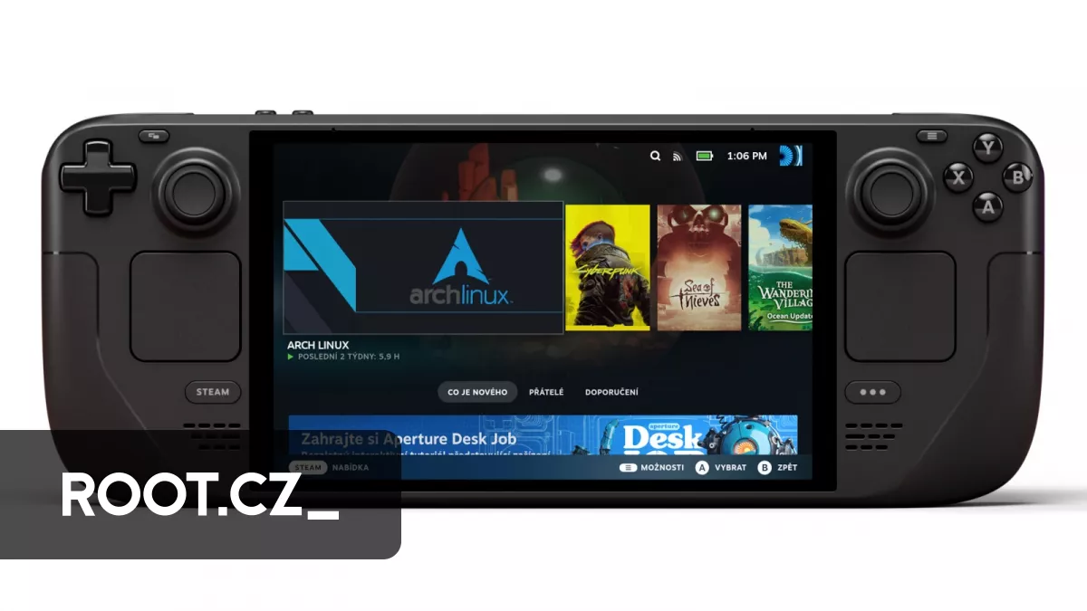 Arch Linux spolupracuje s Valve, spojení projektů Tor a Tails - Root.cz
