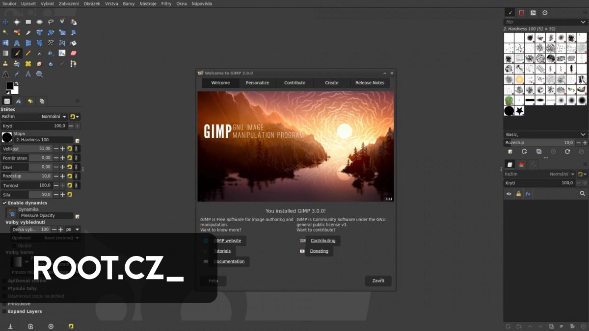 GIMP prevezme správu nad balíčkom na Snapcraft - Root.cz