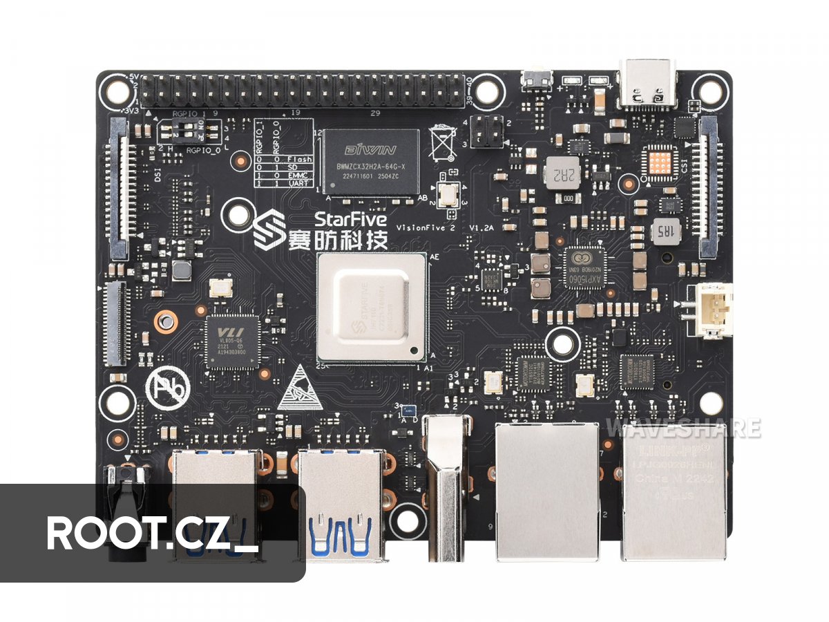 Benchmarky RISC-V VisionFive2 - Root.cz