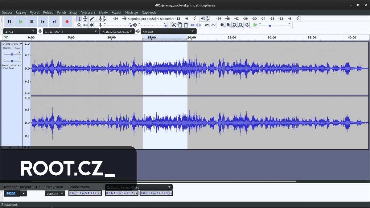 Audacity 3.5 přináší ukládání do cloudu a lepší podporu BSD - Root.cz