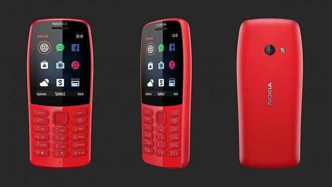 S tlačítky i v roce 2019. Nokia 210 je levná a vydrží 20 dní - Cnews.cz