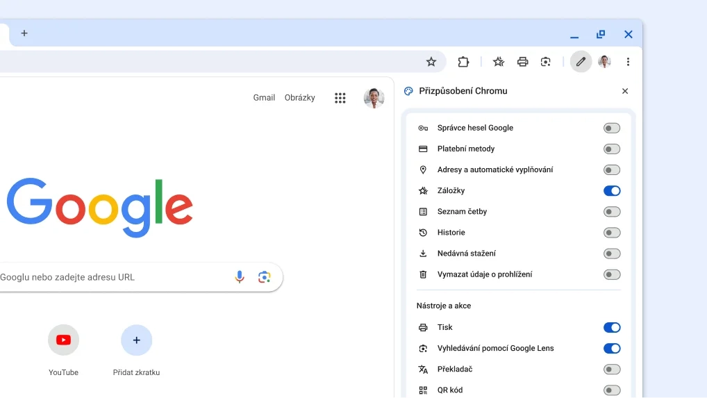 Fotogalerie: Chrome 132 - Root.cz