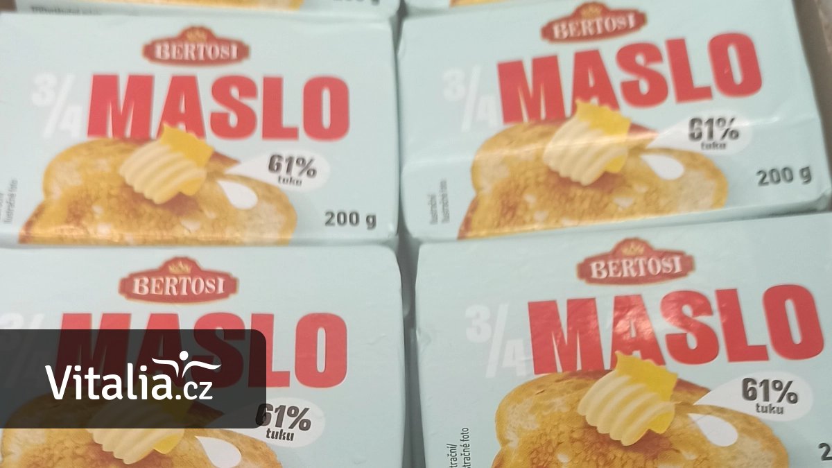V obchodech je máslo s obsahem tuku jen 61 %. Je to rarita, ale ...