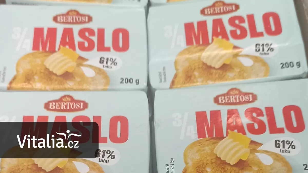 V obchodech je máslo s obsahem tuku jen 61 %. Je to rarita, ale ...
