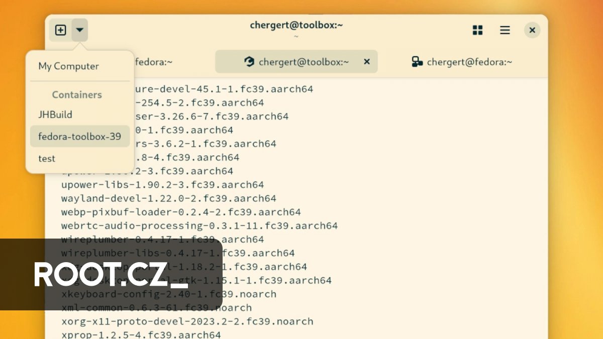 Prompt je nový emulátor terminálu s podporou kontejnerů - Root.cz