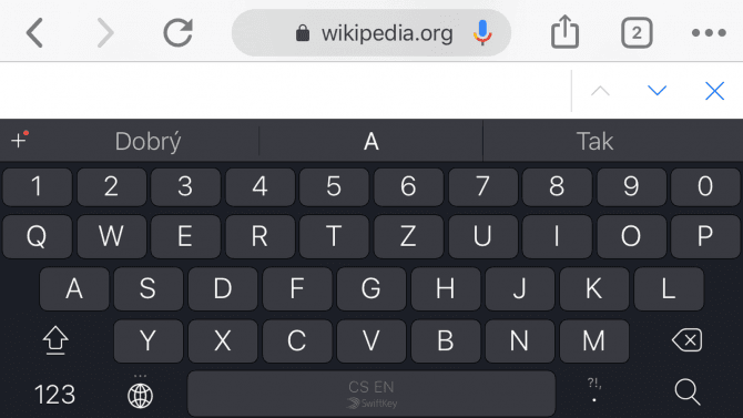 Na klávesnici iPhonu konečně může být číselný řádek. Funkci doplnila ...