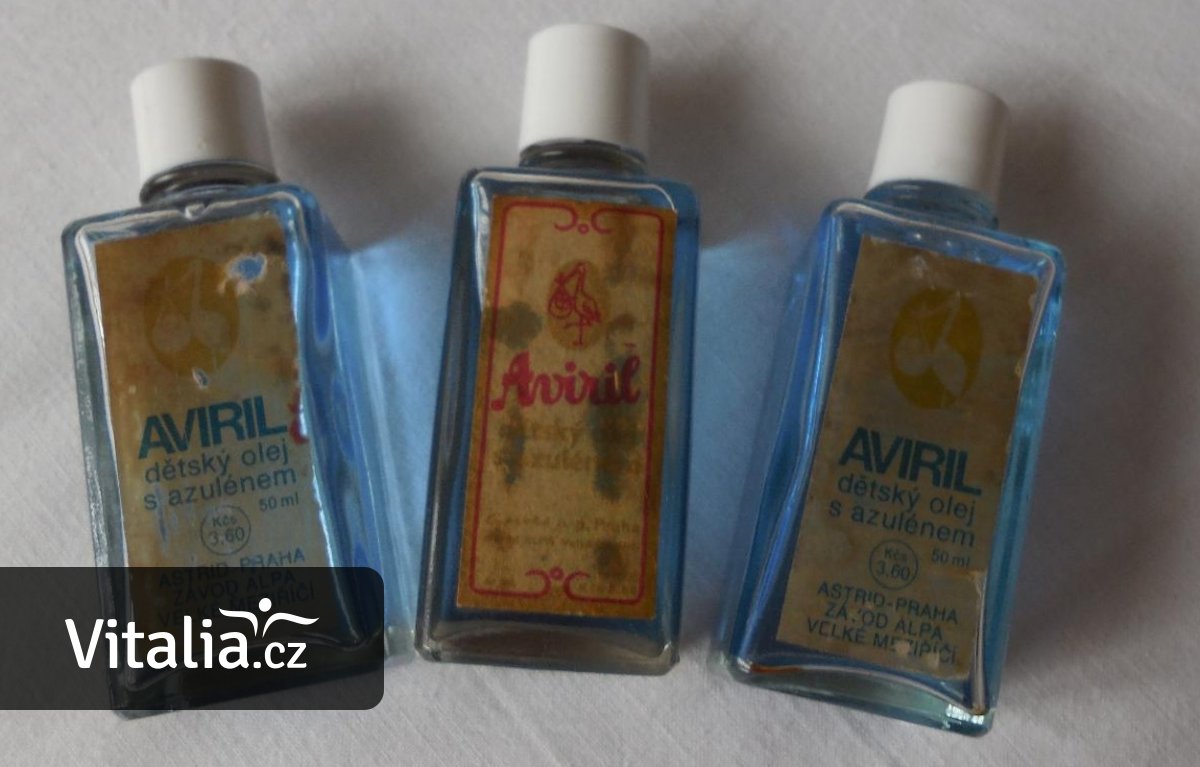 Příběh modrého olejíčku Aviril. Spousta lidí si ho pamatuje z dětství ...