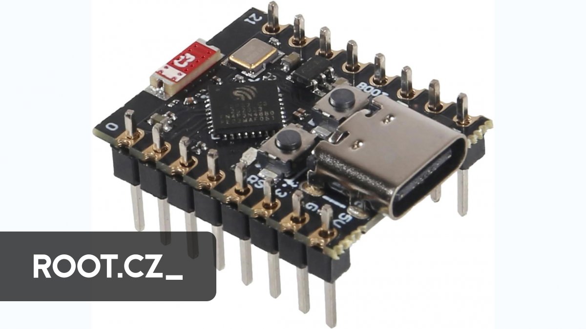 Vylepšená WiFi anténa pro ESP32-C3 SuperMini má až třikrát lepší dosah ...
