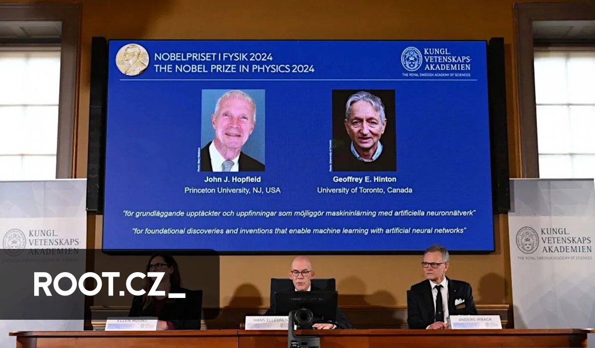 Nobelova cena za fyziku 2024 za výzkum AI a strojového učení - Root.cz