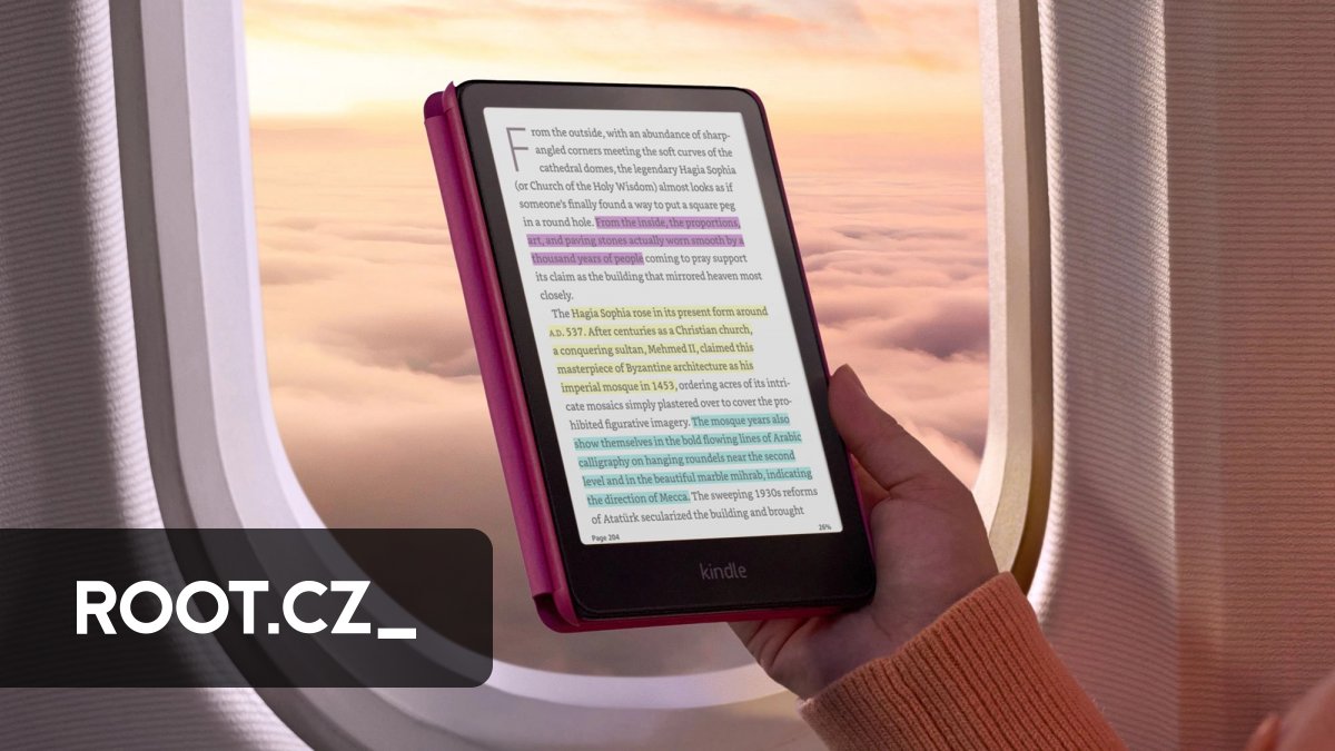 Kindle Colorsoft má problémy s displejem - Root.cz