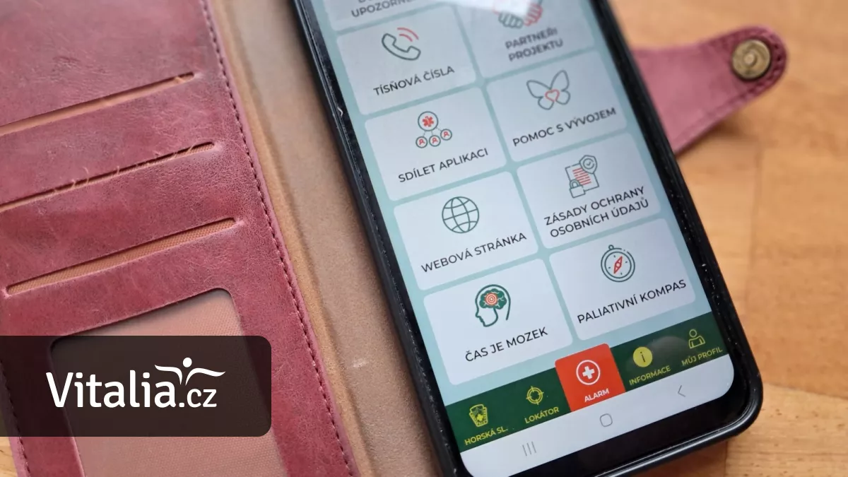 V aplikaci Záchranka je nově rozcestník péče pro nevyléčitelně nemocné - Vitalia.cz