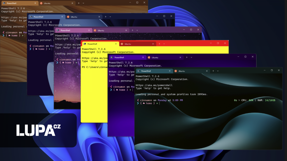 Microsoft obarvil Windows Terminal - Lupa.cz