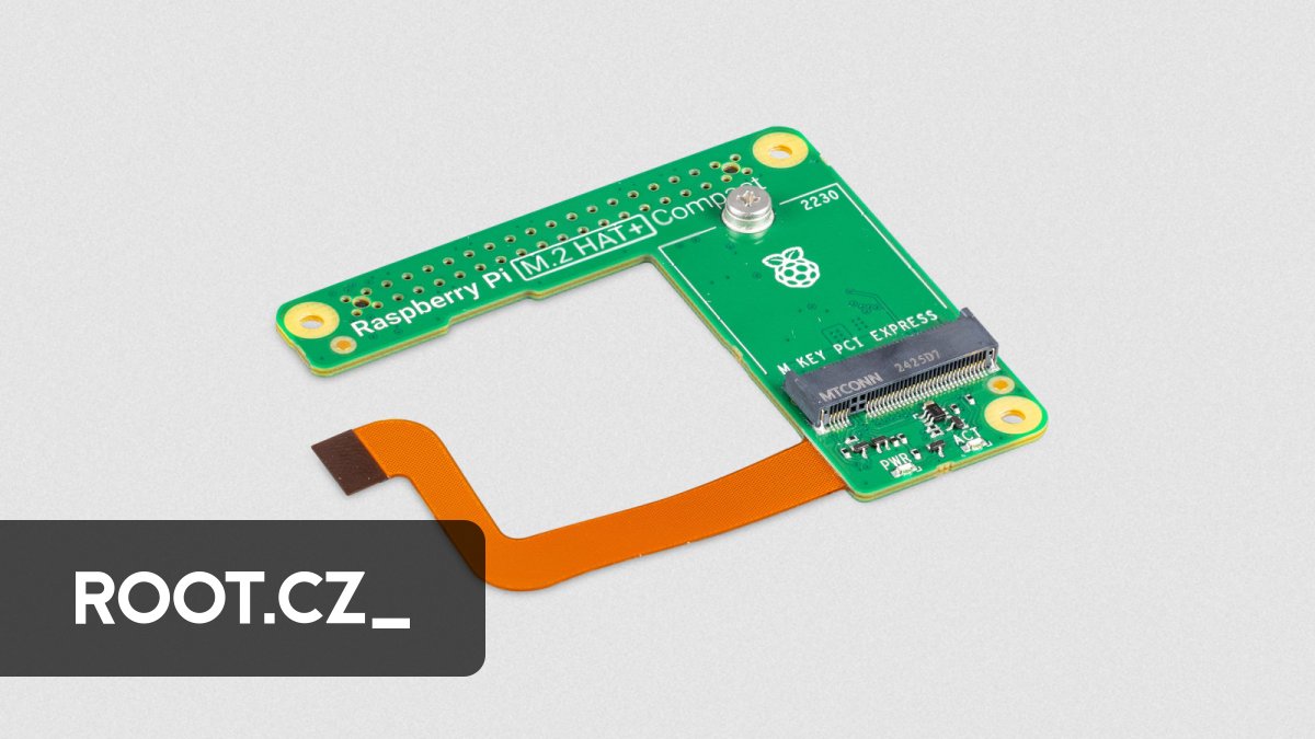 Raspberry Pi má novou miniaturní desku M.2 HAT+ Compact - Root.cz