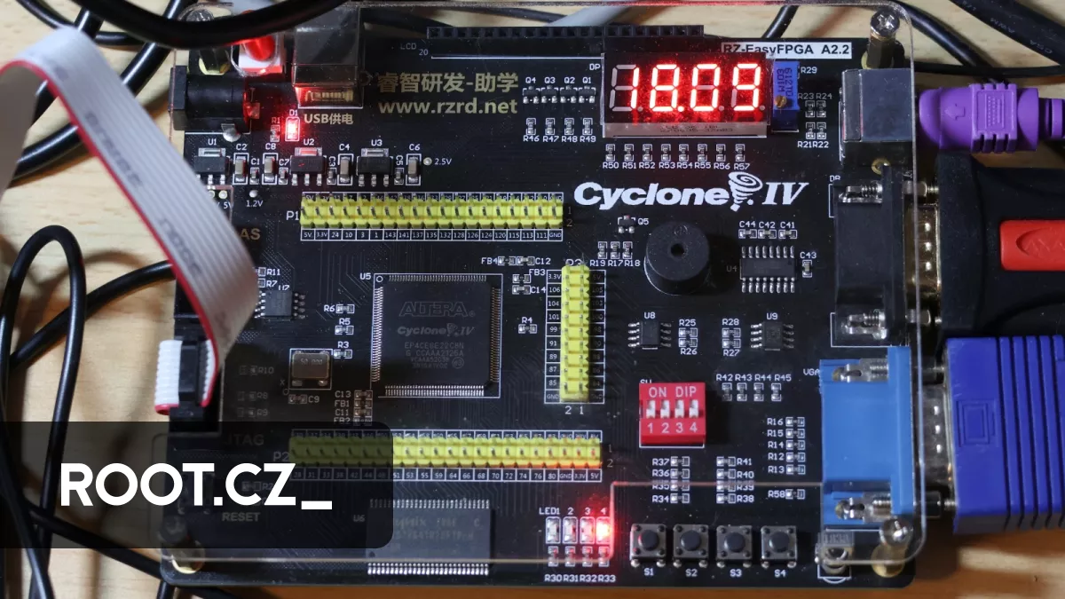 Navrhujeme a vyrábíme vlastní CPU: první pokusy s FPGA - Root.cz