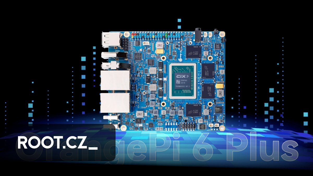 Orange Pi 6 Plus má 12jádrový procesor, dva 5Gb ethernety a až 64 GB ...