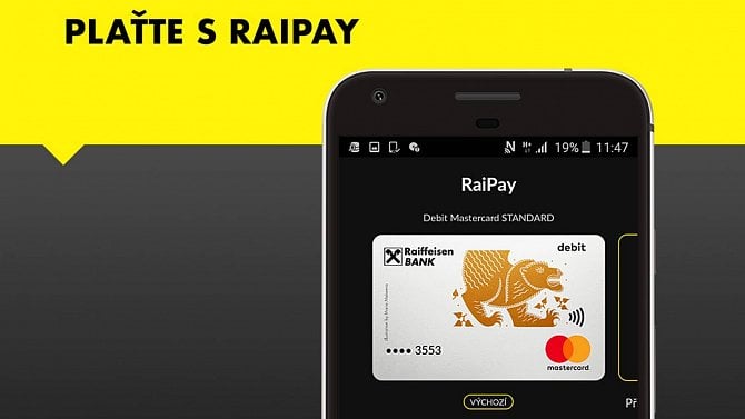 Raiffeisenbank spustila platby mobilem. Pro Android nabízí aplikaci ...
