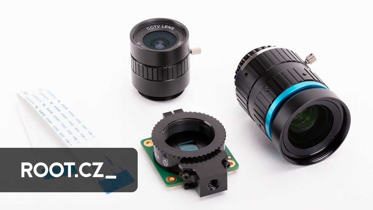 Raspberry Pi Global Shutter Camera - Root.cz