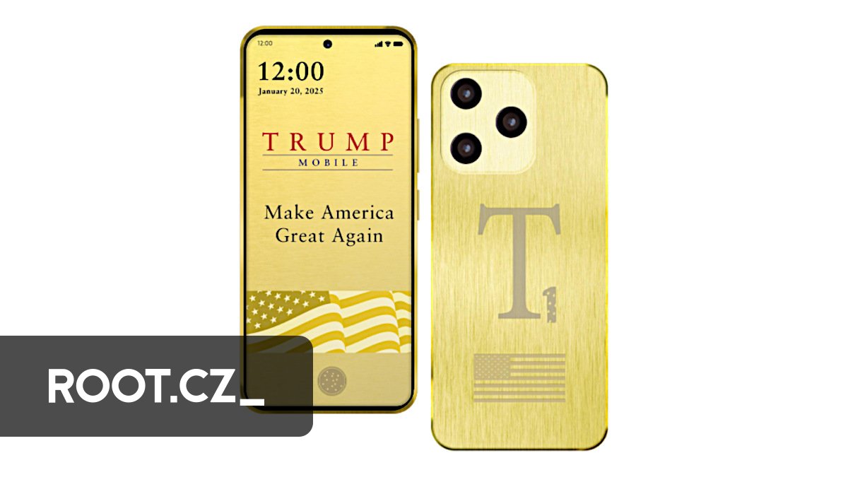 Nový mobilní operátor Trump Mobile a telefon Trump Mobile T1 - Root.cz