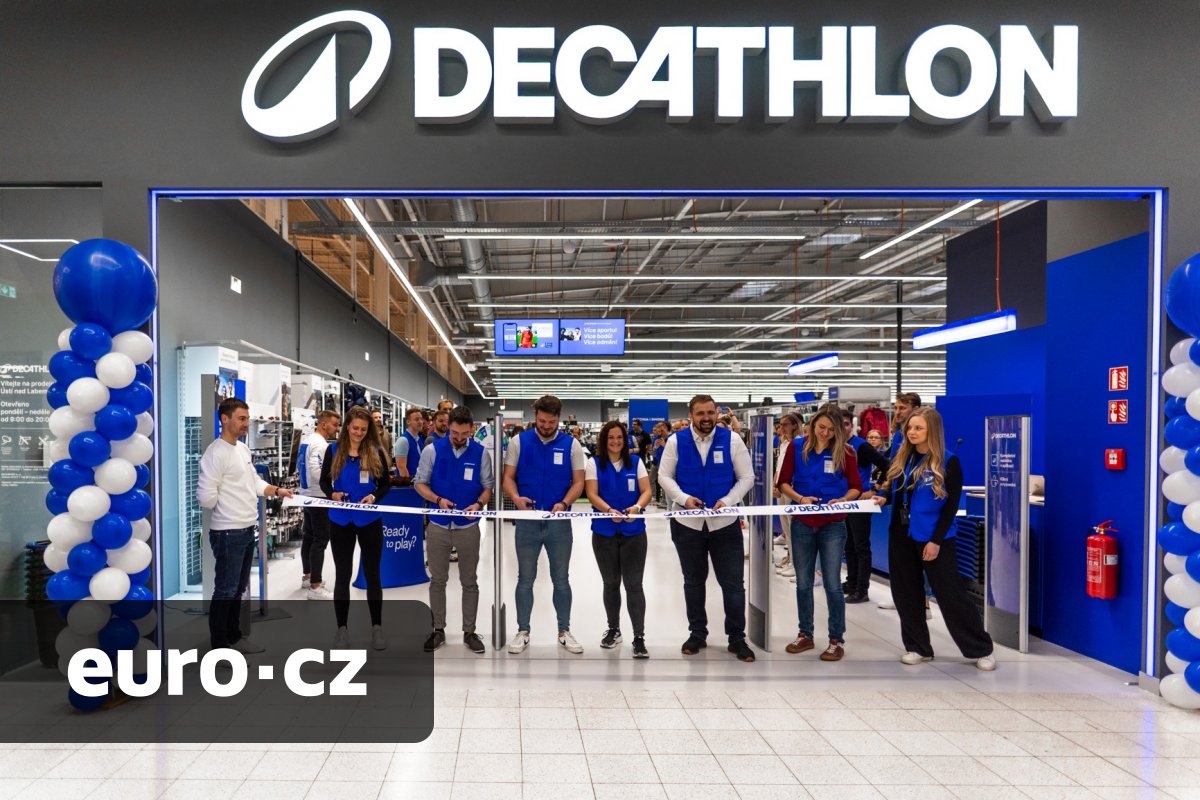 Expanze do všech krajských měst dokončena. Decathlon v Ústí nad Labem otevřel svoji ...