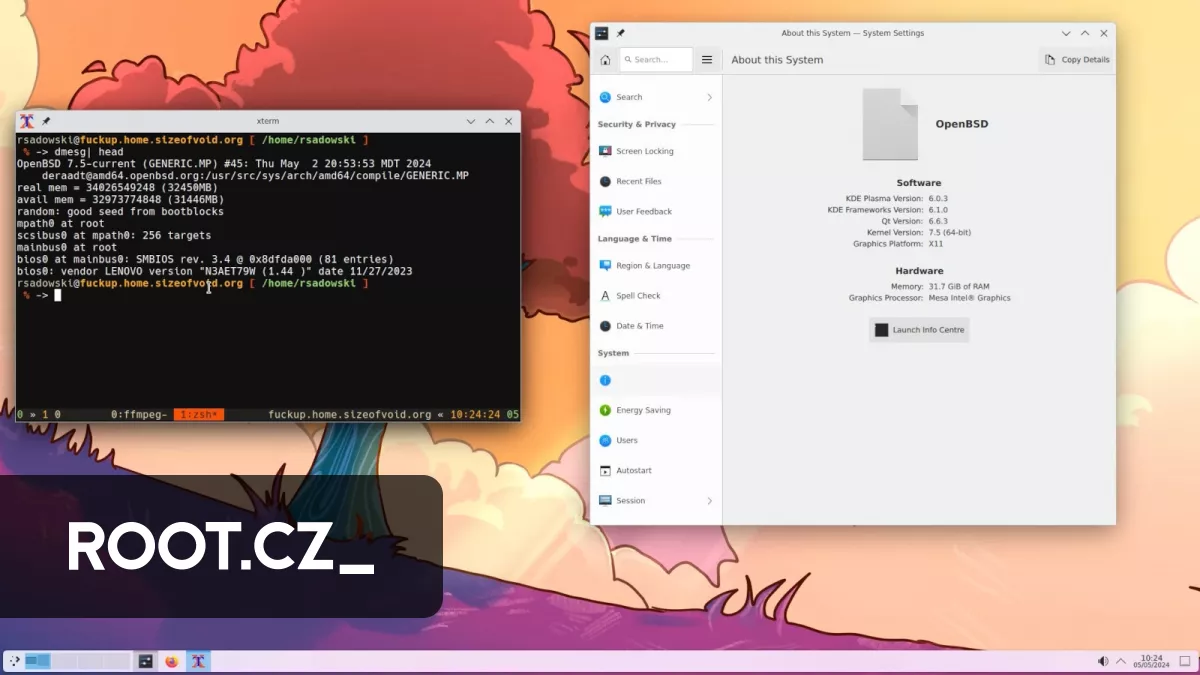 OpenBSD dostává VA-API akceleraci - Root.cz
