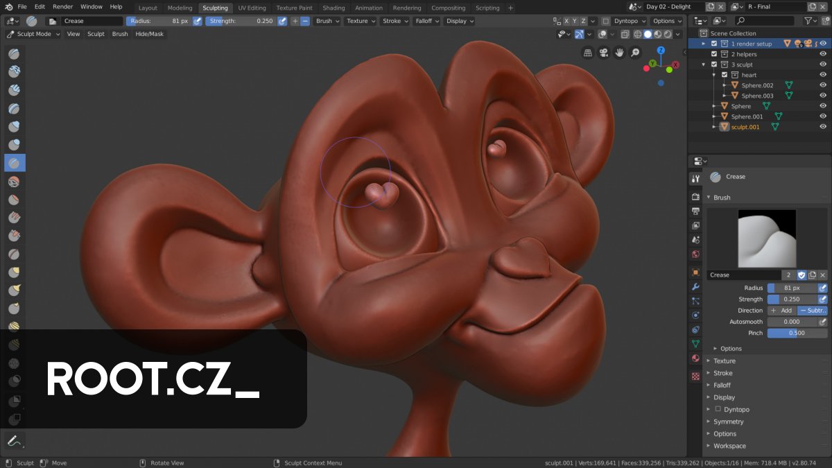 Blender 3.4 možná už s Waylandem - Root.cz