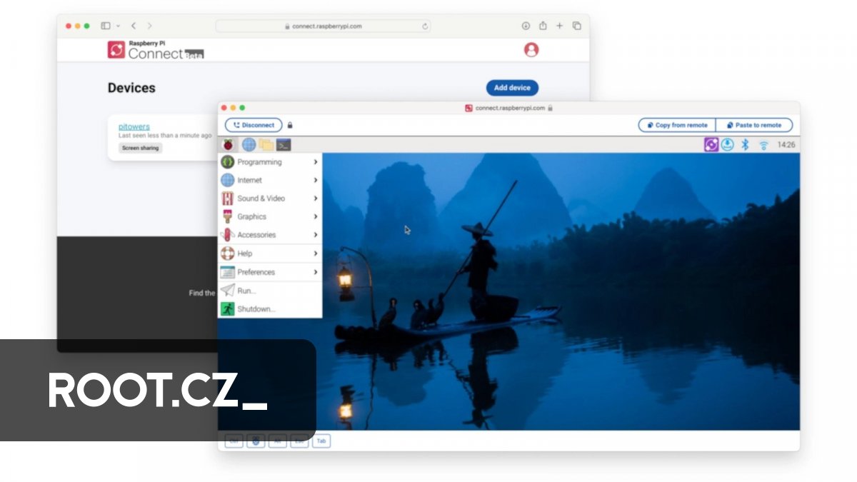 Raspberry Pi Connect: vzdálený přístup k ploše odkudkoliv - Root.cz