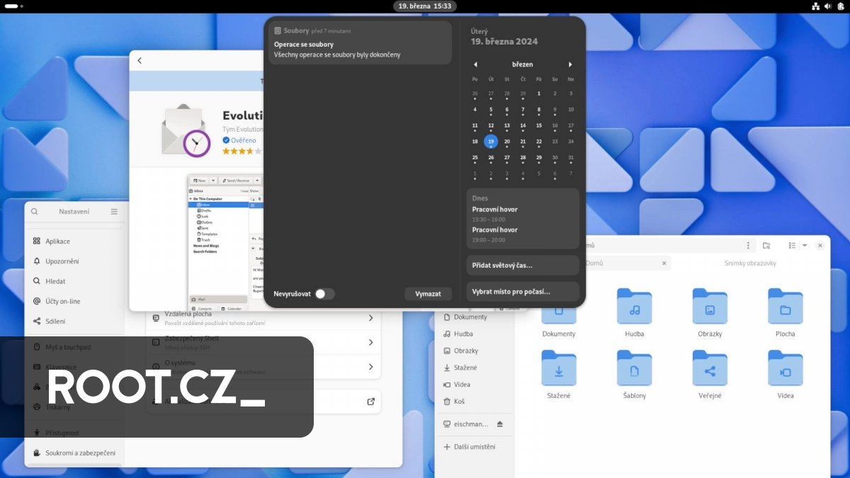 GNOME 46: přihlášení přes vzdálenou obrazovku a Nautilus s podporou OneDrive - Root.cz