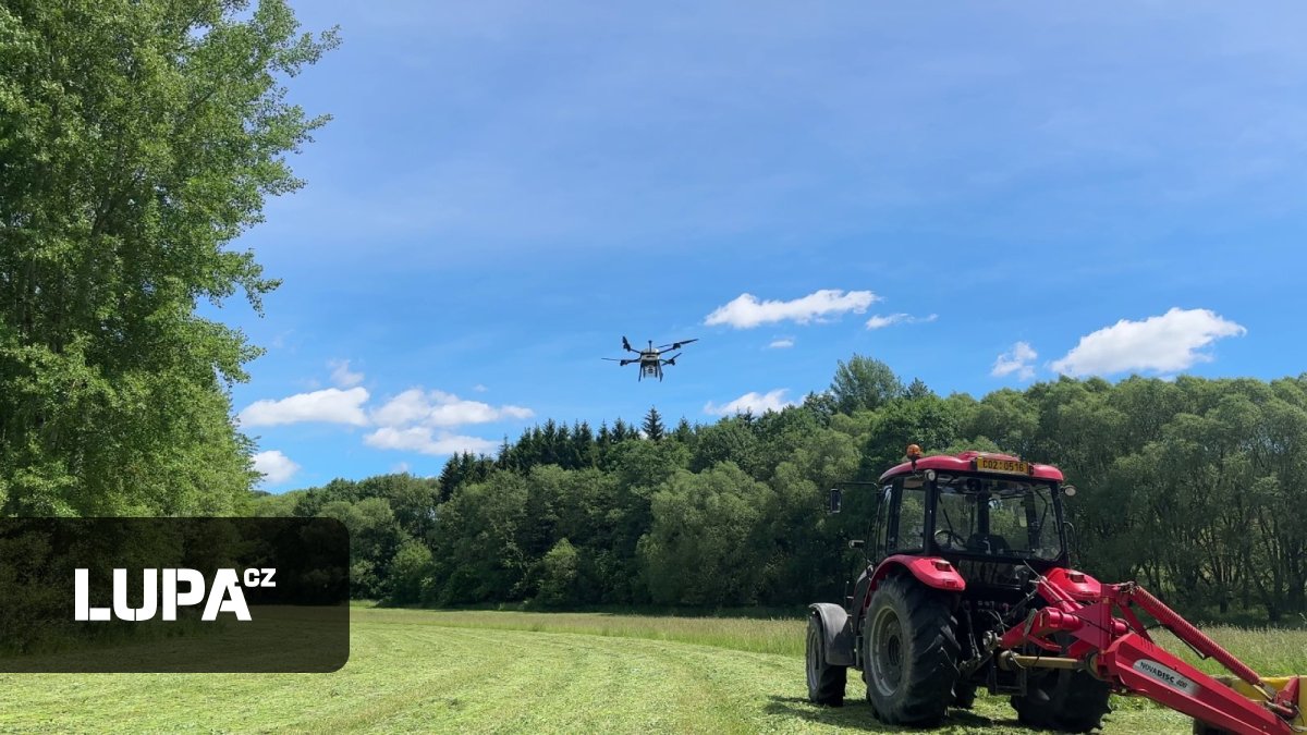 V Česku se vyvíjí systém autonomních dronů, které by v polích mohly ...