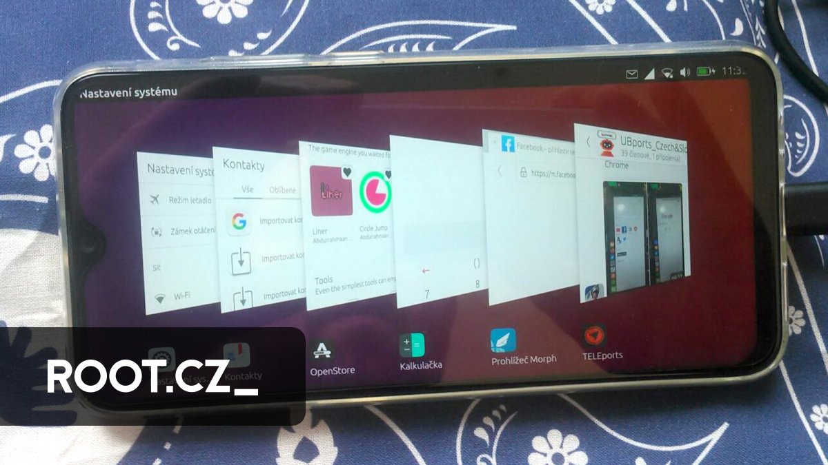 Ubuntu na telefonu: jiné balíčky, dotykové ovládání a podpora Androidu - Root.cz