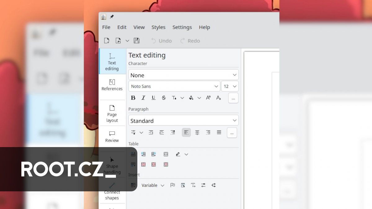 KDE Calligra Office 4.0 má vylepšené Qt6 rozhraní - Root.cz