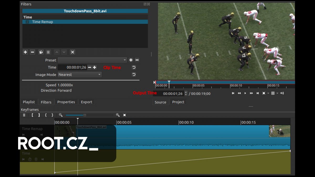 Shotcut 24.10 nasazuje AI převod mluveného slova na text - Root.cz