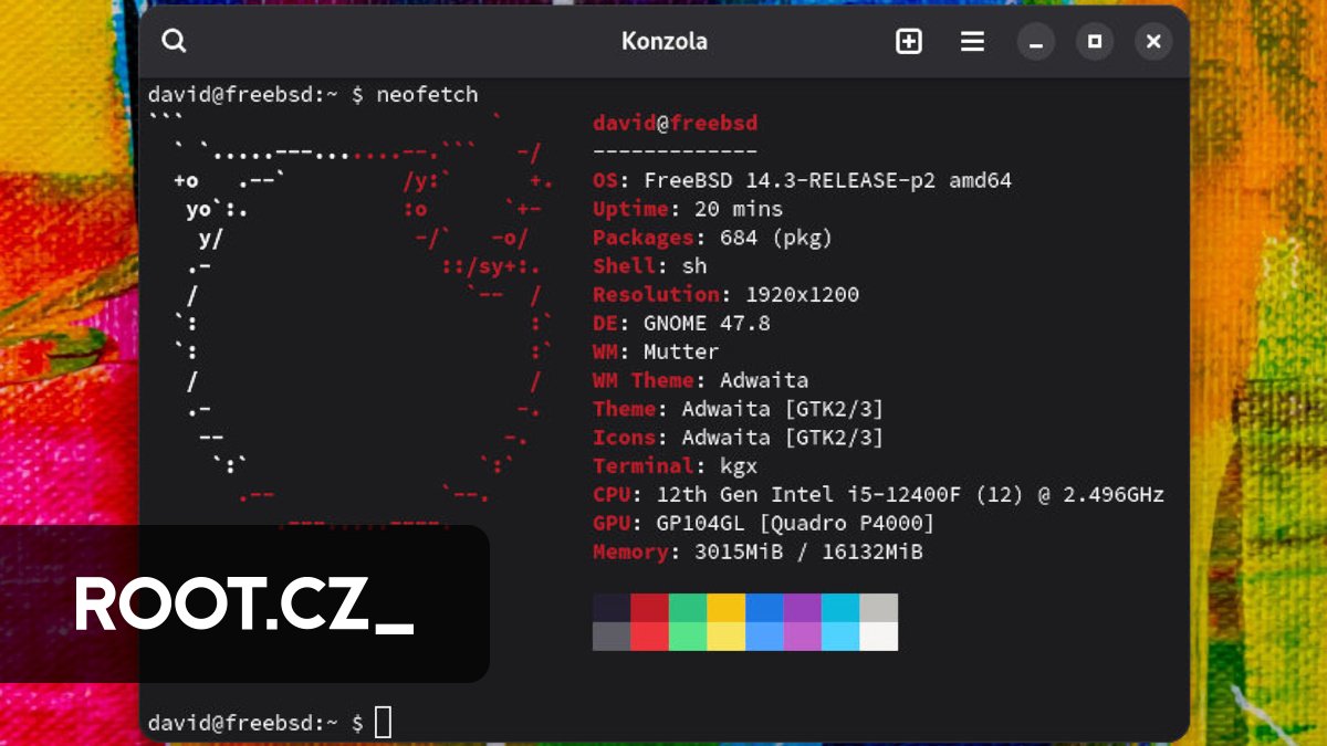 Jak se žije s FreeBSD na desktopu po 15 letech v Linuxu - Root.cz