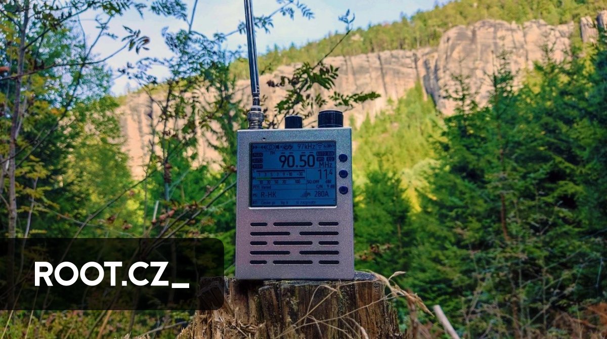Open source AM/FM rádio s ESP32 - Root.cz
