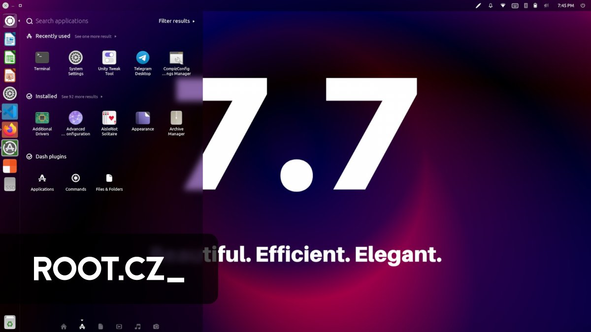 Fedora 38 plánuje přechod na UKI, vyšlo Unity 7.7 s novým designem ...