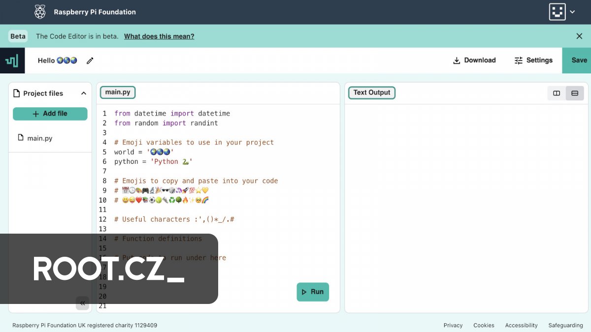 Raspberry Pi Foundation otevírá svůj Code Editor - Root.cz