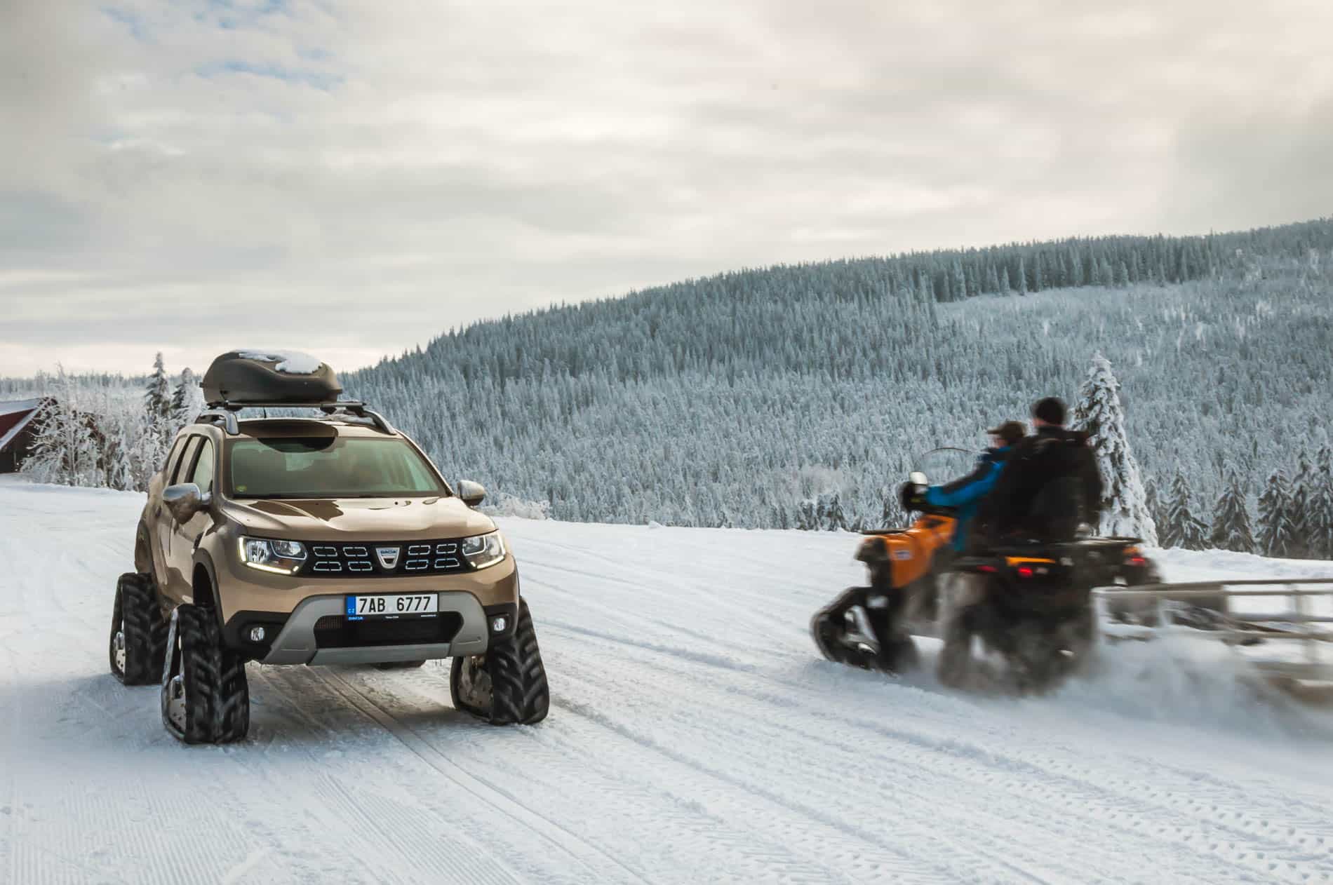 Dacia Duster ACF: Kam nevyjede běžný Duster, tam vyjede Duster na ...
