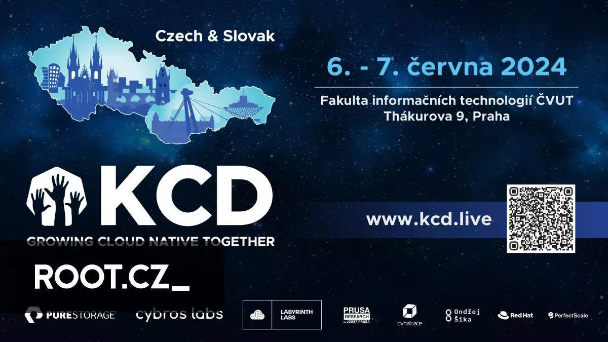 Přidejte se na KCD Czech & Slovak: dva dny plné Cloud Native technologií a komunity - Root.cz