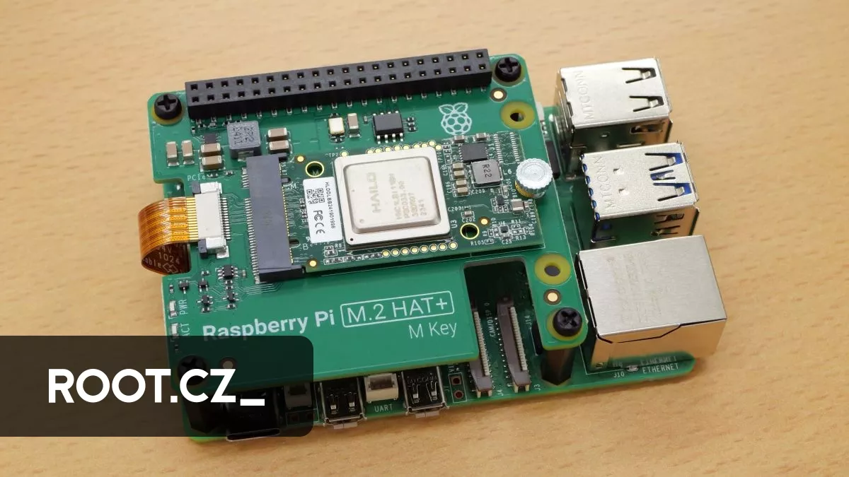 Raspberry Pi AI Kit s 13 TOPS - Root.cz
