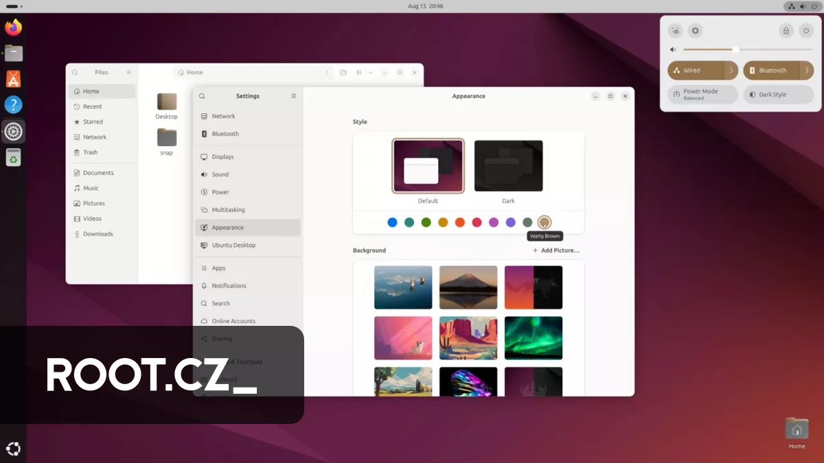 Nostalgie v Ubuntu 24.10, Haiku vylepšuje výkon - Root.cz
