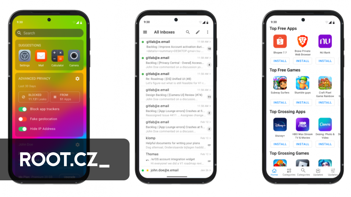 Vyšel /e/OS 3.1.1 s řadou novinek, mimo jiné pro Fairphopne 6 a CMF ...