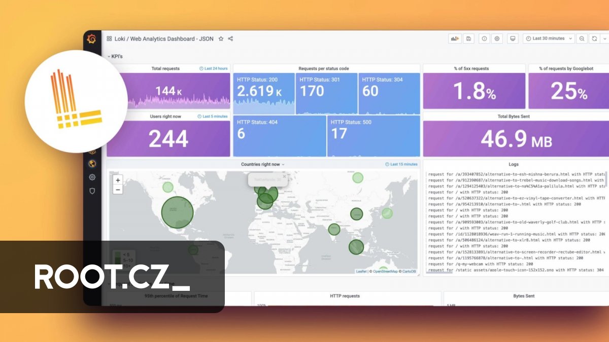 Loki: log management v Grafaně (školeni) - Root.cz