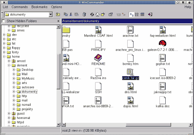 Filemanagery Pro Linux Root cz